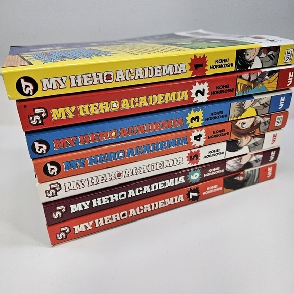 Other | My Hero Academia 1 2 3 4 5 6 7 Manga Books Viz Media Shonen ...